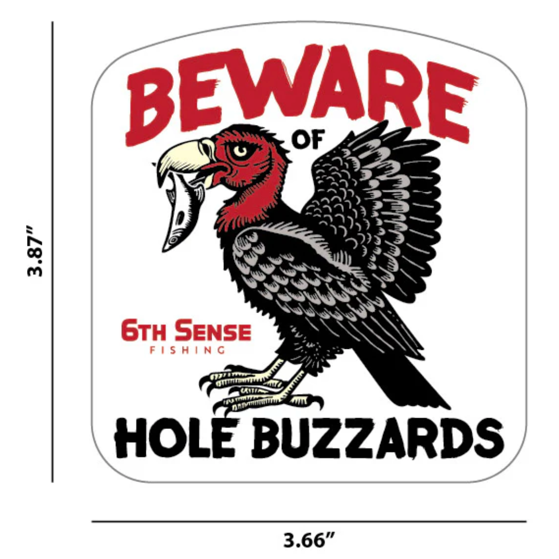 6th Sense Decals – Just Fish'n